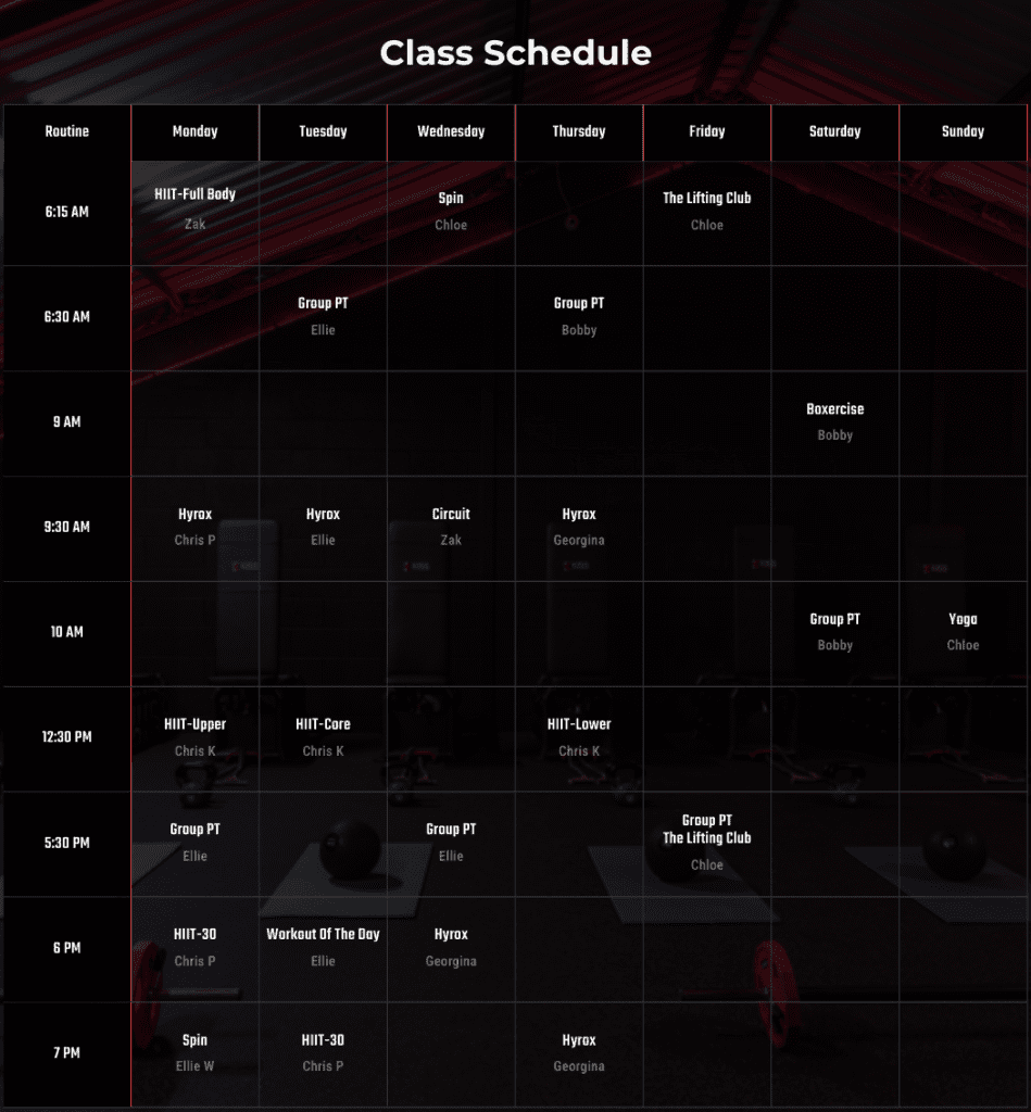 Home | Kiss Fitness Centre